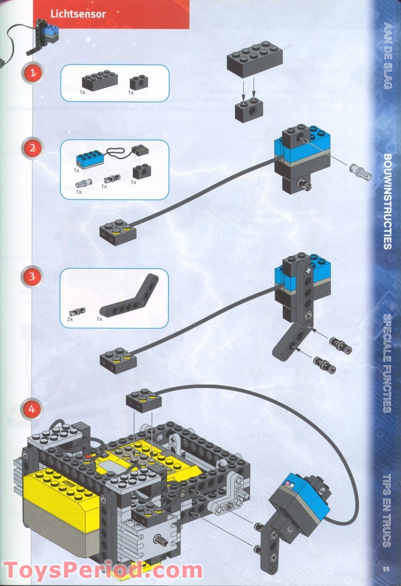 LEGO 9747 Robotics Invention System, Version 1.5 Instructions and Parts ...