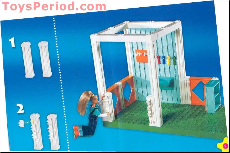 LEGO 3124 Indie's Stable Instructions and Parts List