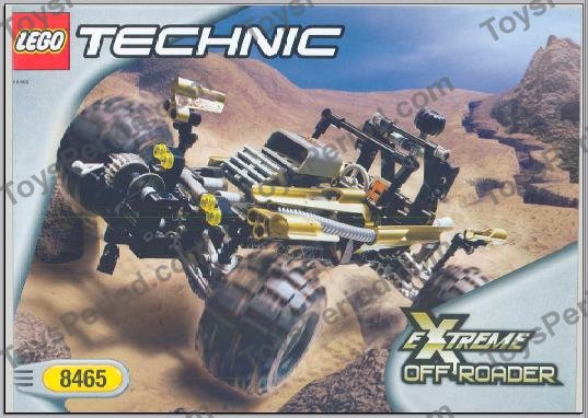 LEGO 8465 Extreme Off-Roader Instructions and Parts List