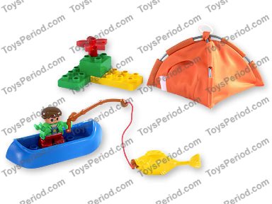 LEGO 3610 Campsite Set Parts List