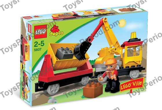 LEGO 5607 Track Repair Train Set Parts List
