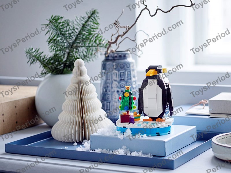 LEGO 40498 Christmas Penguin Set Parts List