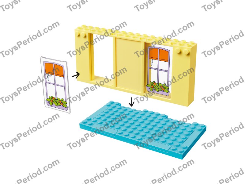 LEGO 41724 Paisley's House Set Parts List