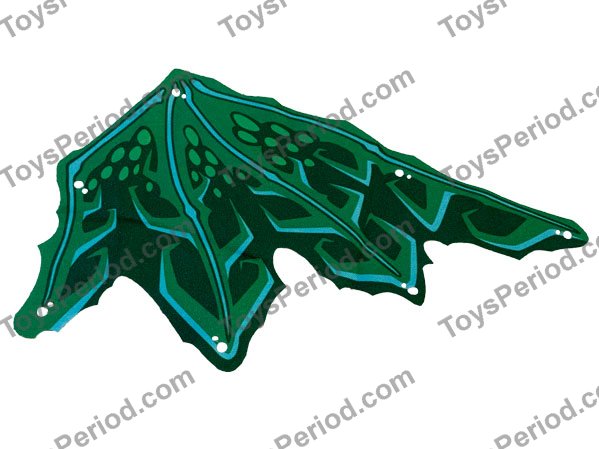 LEGO Sets with Part bb1250 Cloth Wing Dragon Right, Medium Azure Ribs ...