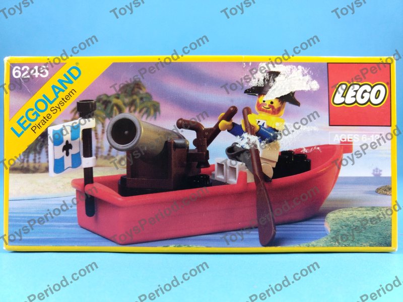 Pirate Theme Sets - LEGO 6245 Harbor Sentry Vintage 1990 Pirates Theme ...
