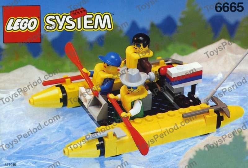 Town Theme Sets - LEGO 6665 River Runners Vintage 1994 Whitewater ...