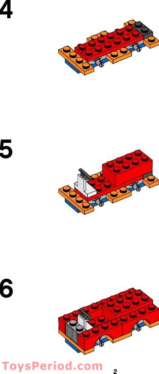 LEGO 5932 My First LEGO Set Instructions and Parts List