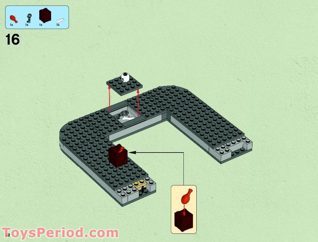 LEGO 75005 Rancor Pit Instructions and Parts List