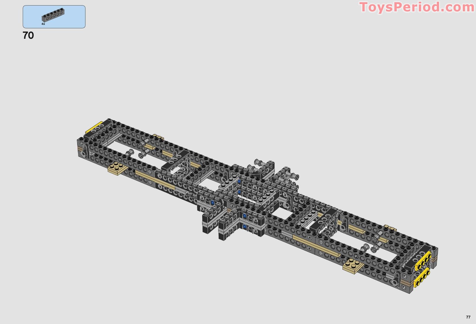 LEGO 75192 Millennium Falcon Instructions and Parts List