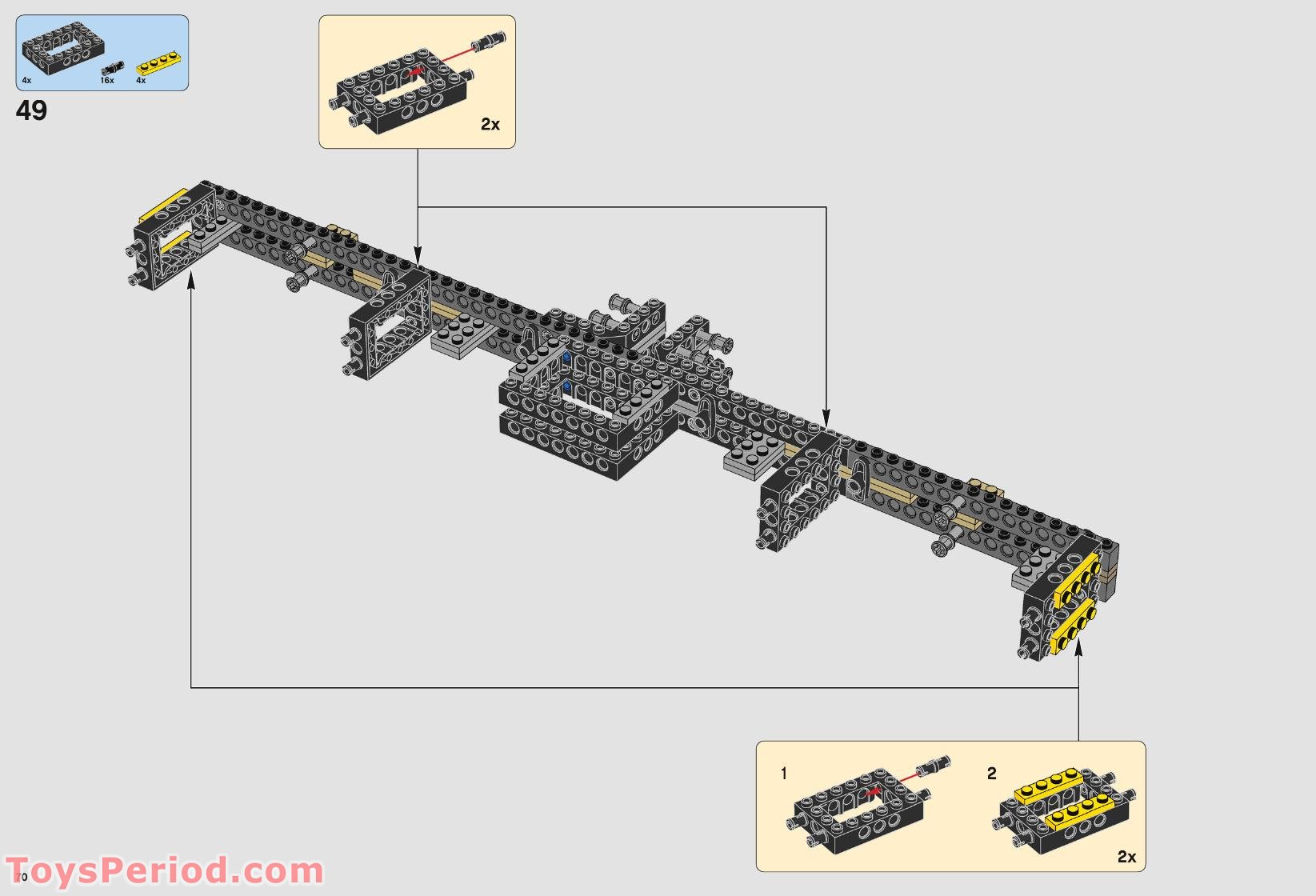 LEGO 75192 Millennium Falcon Instructions and Parts List