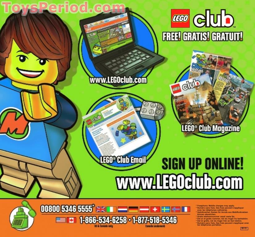 LEGO 2282 Rocka XL Instructions and Parts List