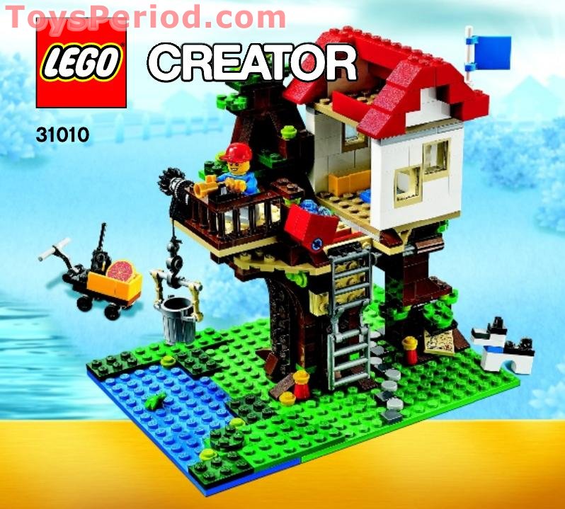 LEGO 31010 Treehouse Instructions and Parts List