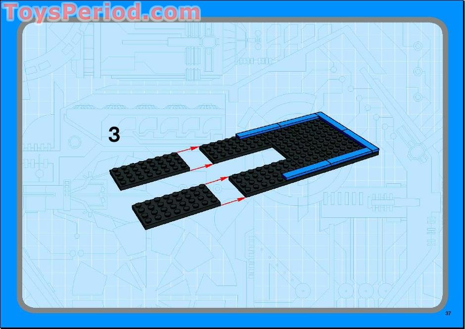 LEGO 10131 TIE Collection Instructions and Parts List