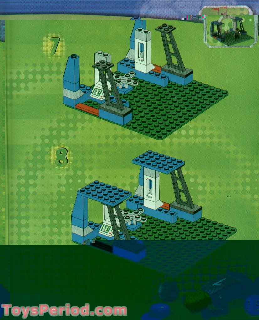 LEGO 3408 Super Sports Coverage Instructions and Parts List