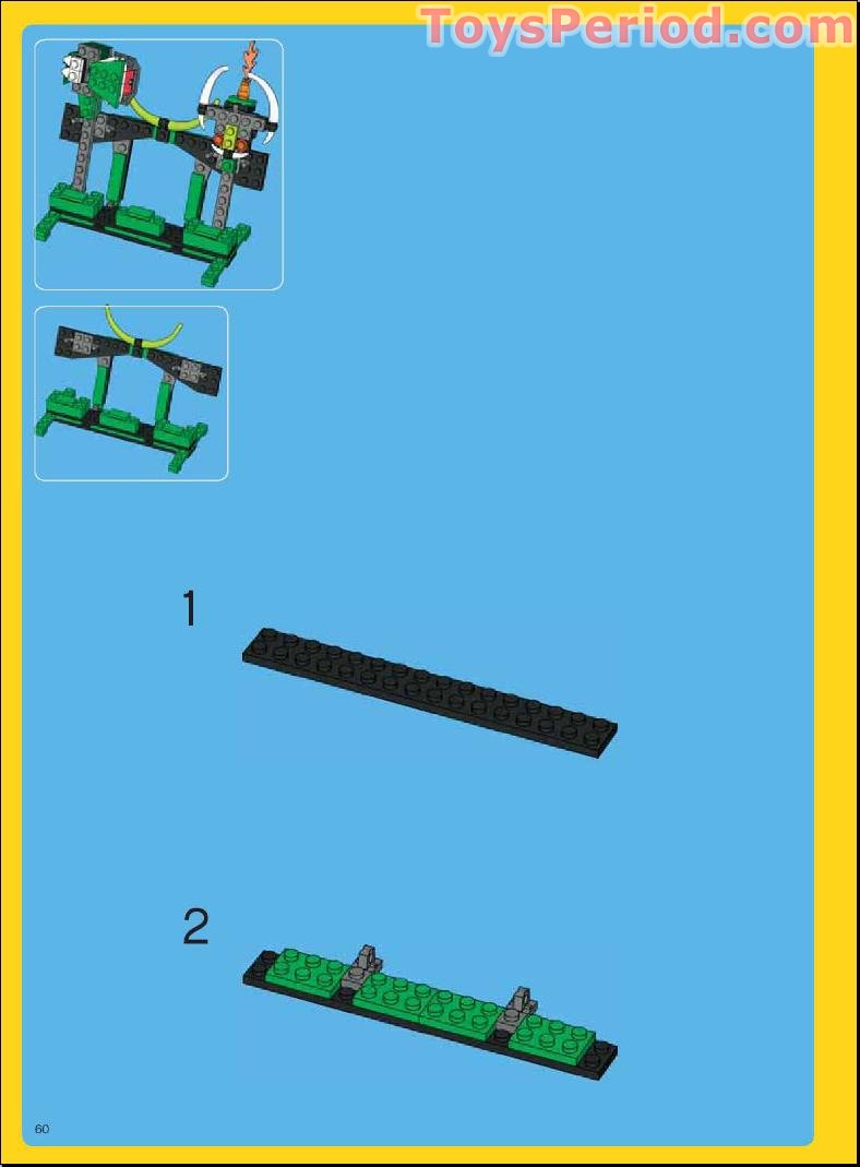 LEGO 4894 Mythical Creatures Instructions and Parts List