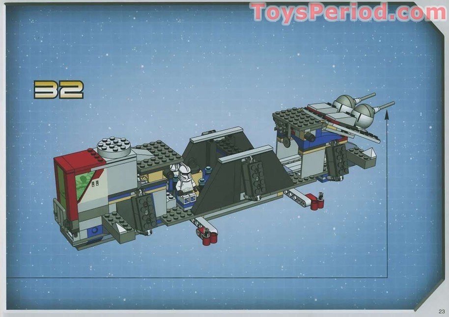 LEGO 4482 AT-TE Instructions and Parts List