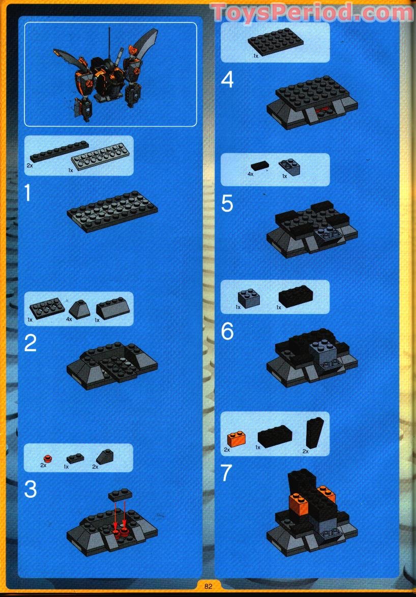 LEGO 4508 Titan Xp Instructions and Parts List