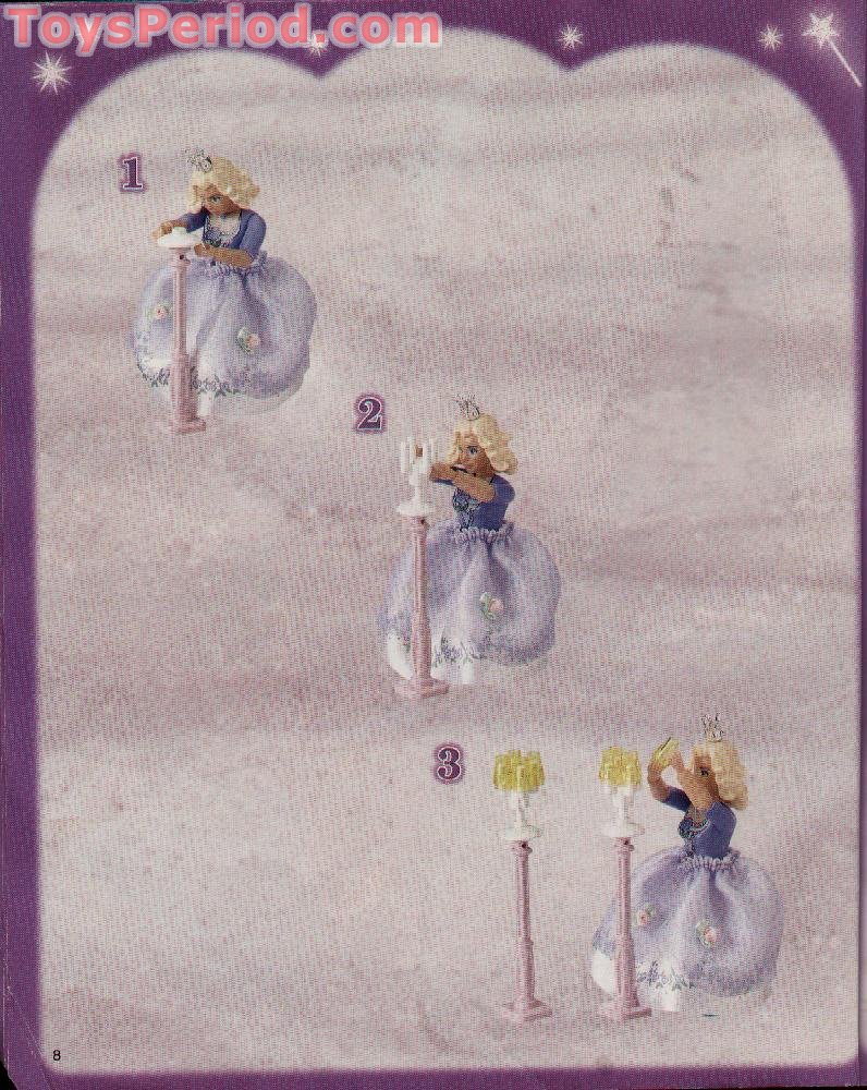 LEGO 5808 The Enchanted Palace Instructions and Parts List