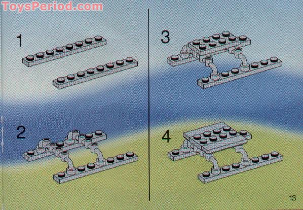 LEGO 6487 Mountain Rescue Instructions and Parts List