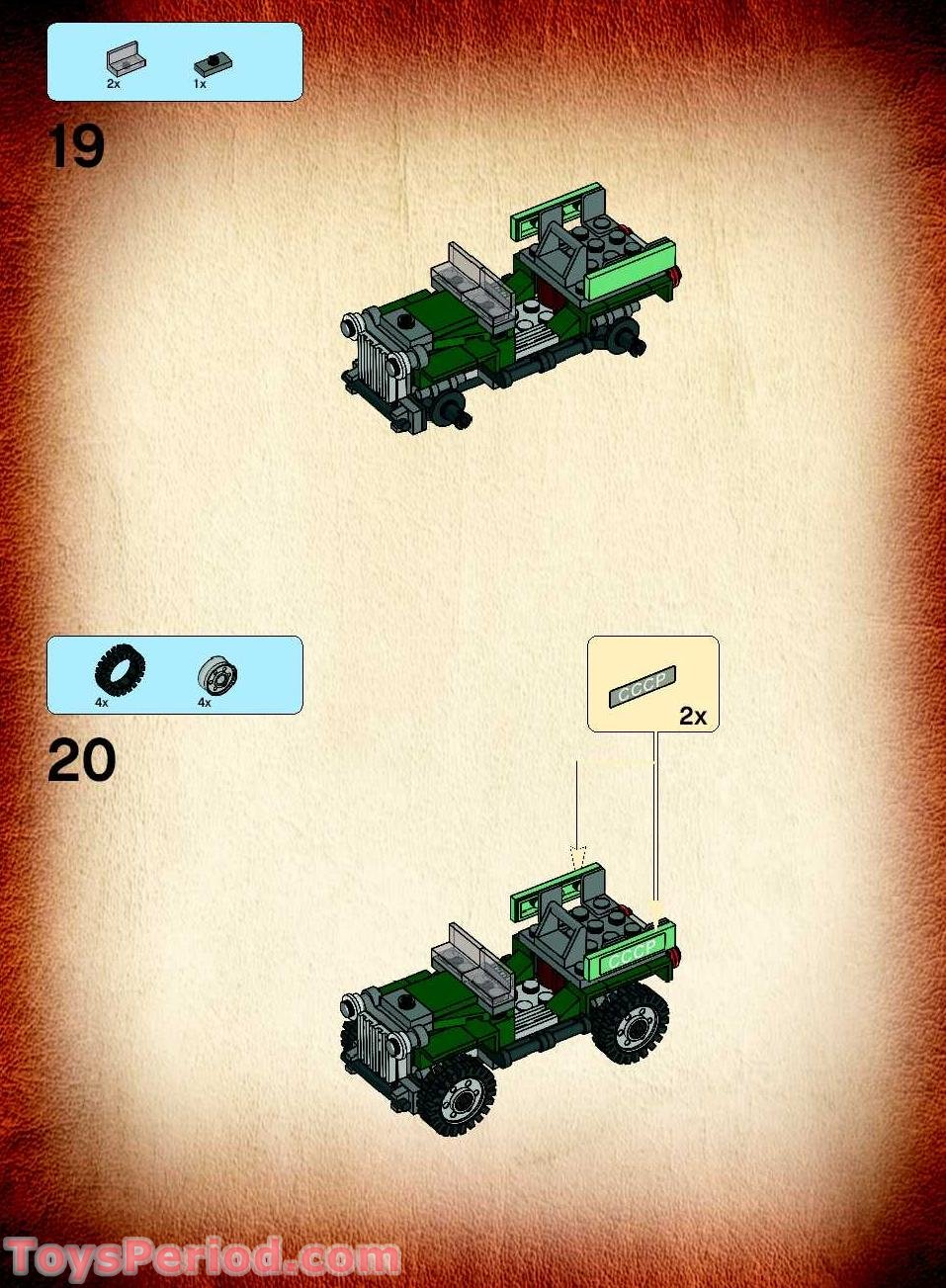 LEGO 7628 Peril in Peru Set Parts Inventory and Instructions - LEGO ...
