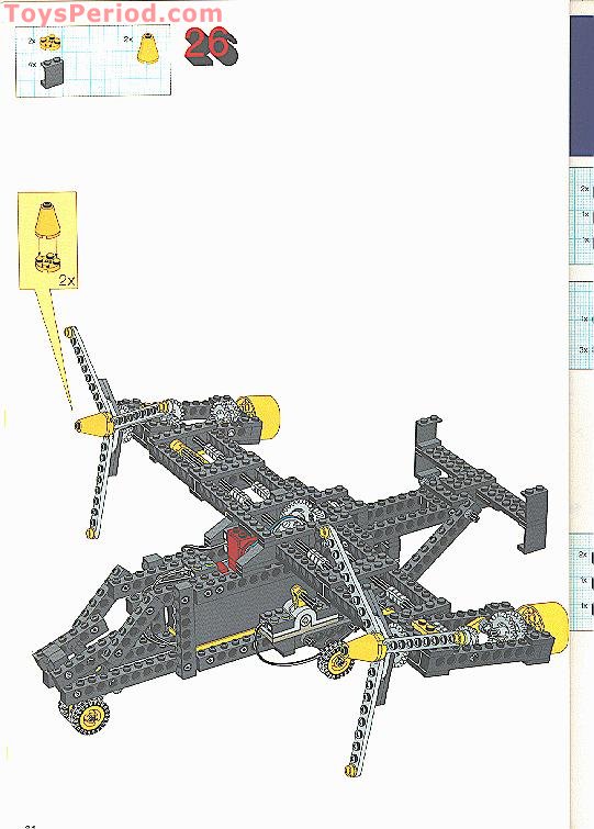 LEGO 8082 Multi Control Set Instructions and Parts List