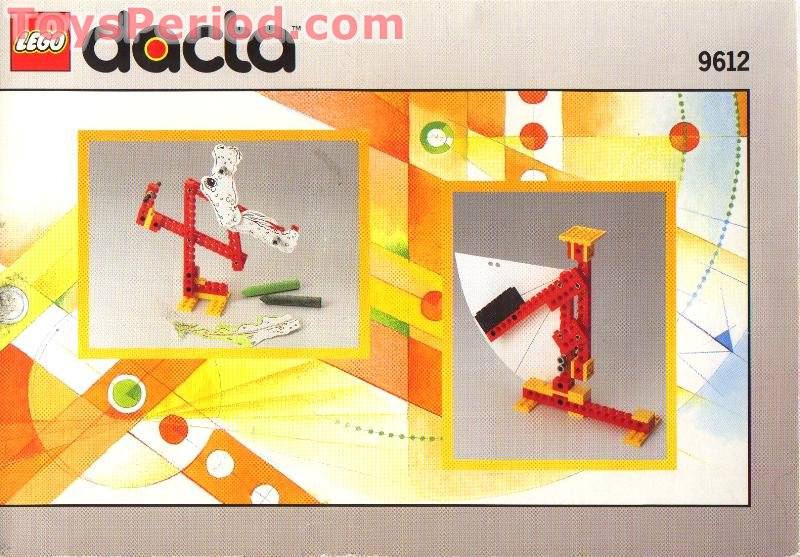 LEGO 9612 Lever Set Instructions and Parts List