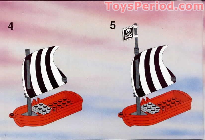 LEGO 6262 King Kahuka's Throne Instructions and Parts List