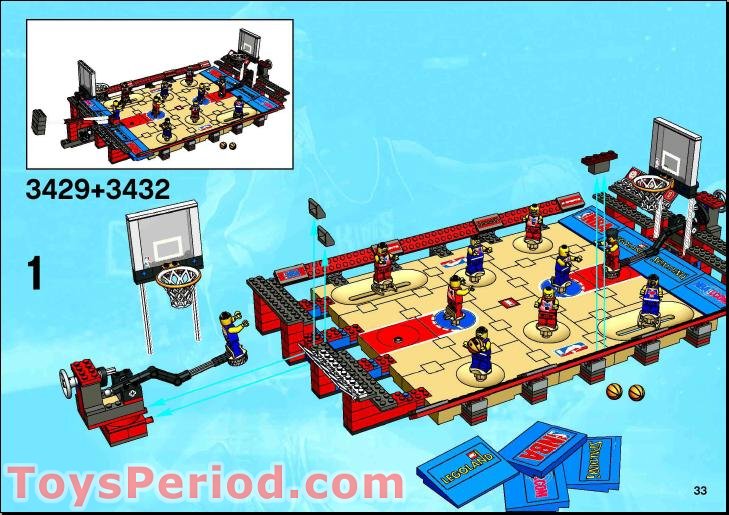 LEGO 3429 Ultimate Defense Instructions and Parts List