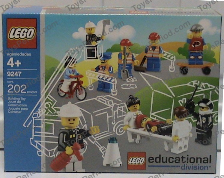 LEGO 9247-1 Community Workers Set Parts List