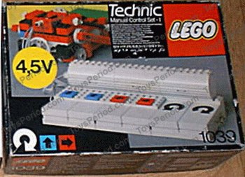 LEGO 1039 Manual Control Set 1 Parts List