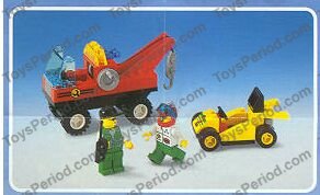 LEGO 6468 Tow and Go Value Pack Instructions and Parts List