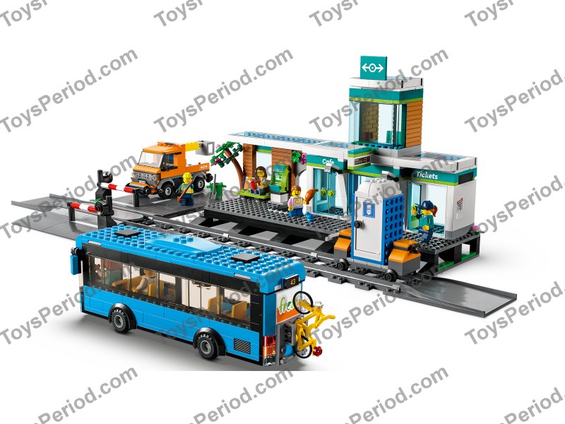 LEGO 60335 Train Station Set Parts List