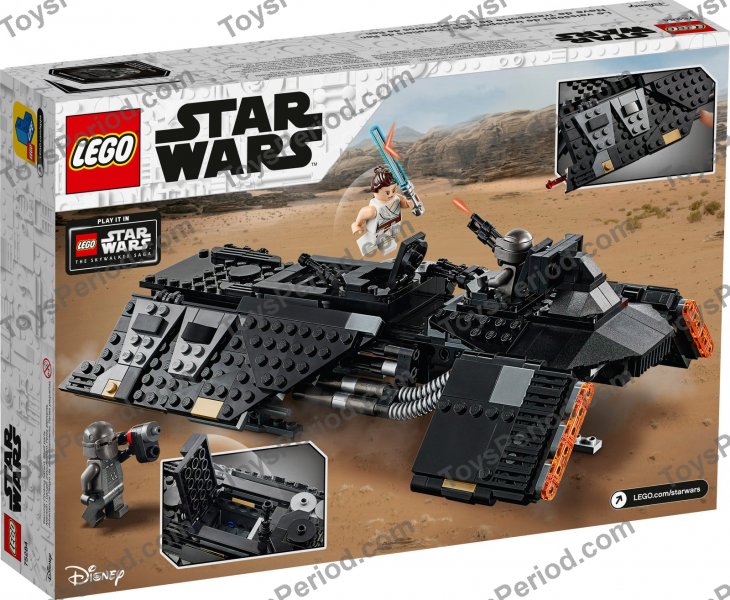 LEGO 75284 Knights of Ren Transport Ship Set Parts List