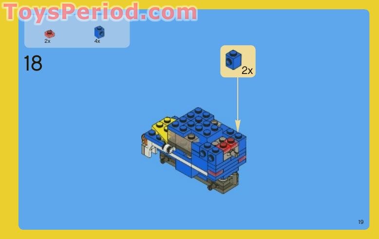 LEGO 5765 Transport Truck Instructions and Parts List