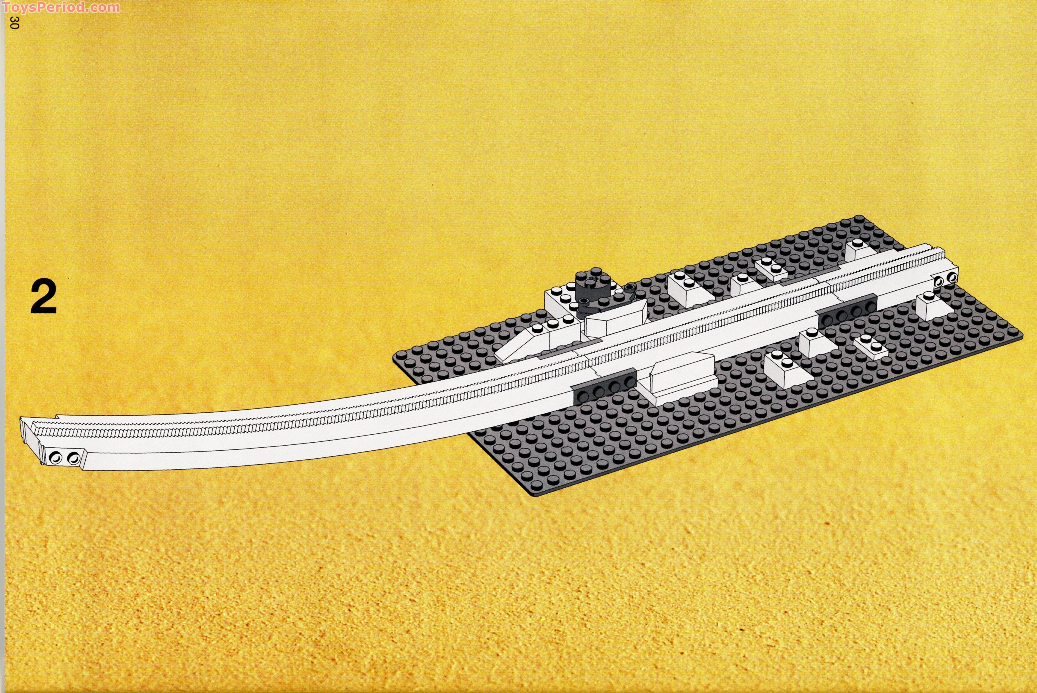 LEGO 6991 Monorail Transport Base Instructions and Parts List