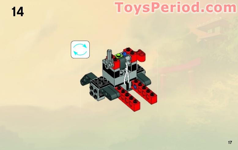 LEGO 70501 Warrior Bike Instructions and Parts List