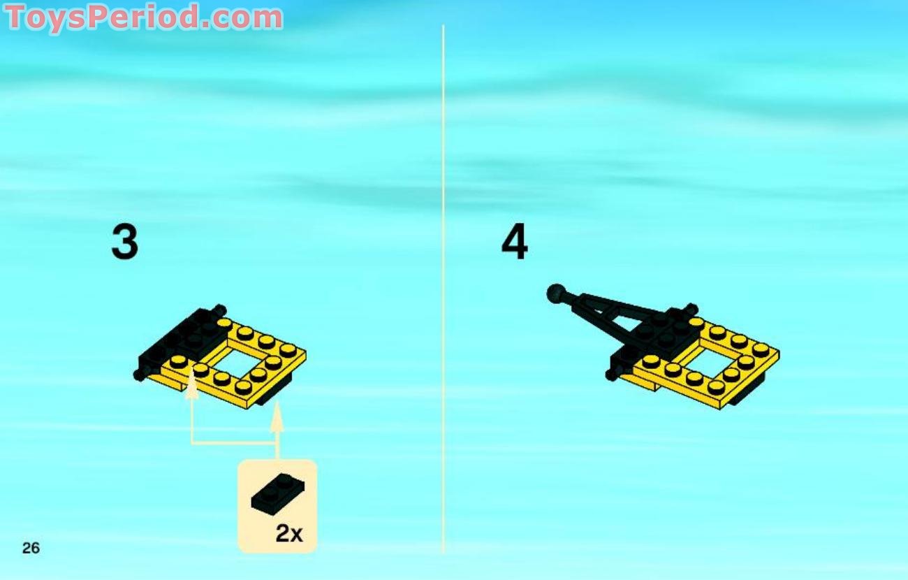 LEGO 3182 Airport Instructions and Parts List