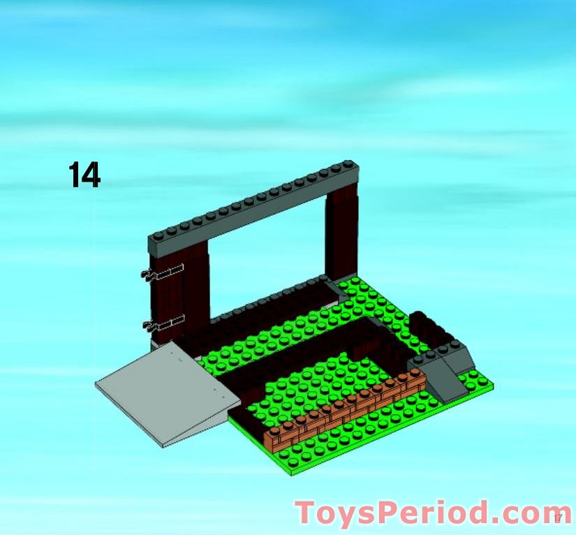 LEGO 4438 Robber's Hideout Instructions and Parts List