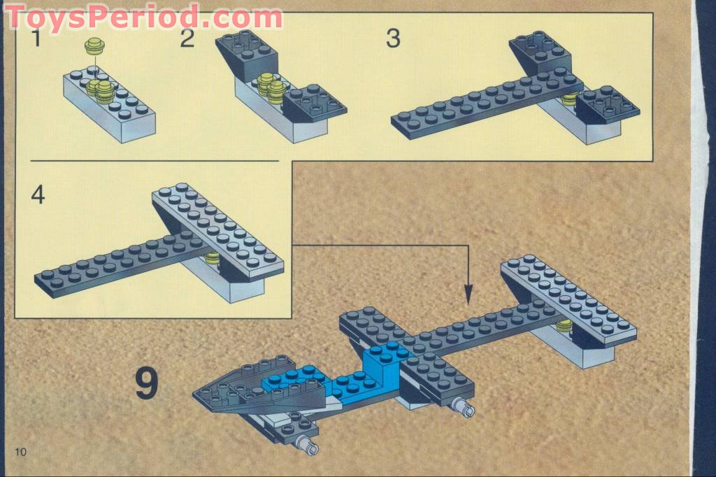 LEGO 1787 Crater Cruiser Instructions and Parts List