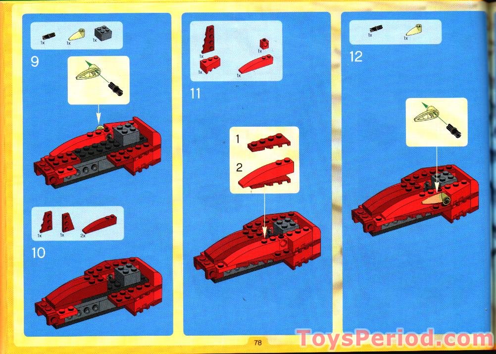 LEGO 4507 Prehistoric Creatures Instructions and Parts List