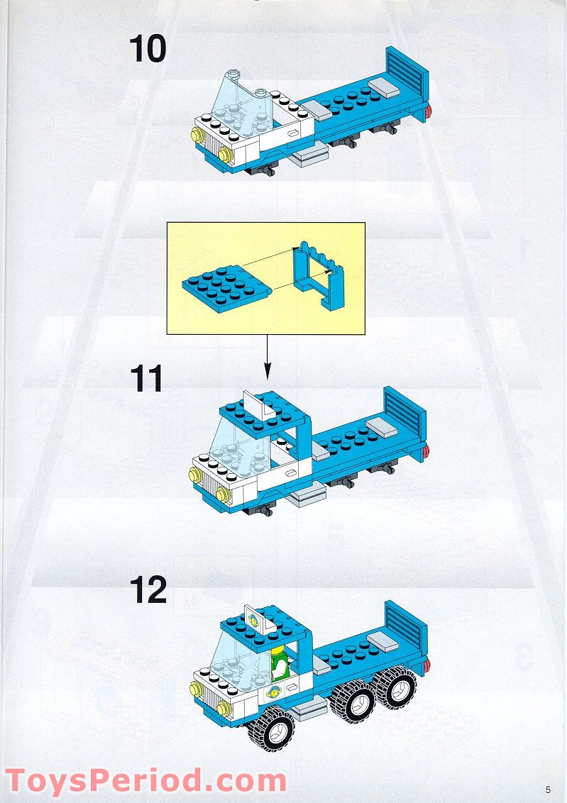 LEGO 4555 Cargo Station Set Parts Inventory and Instructions - LEGO ...
