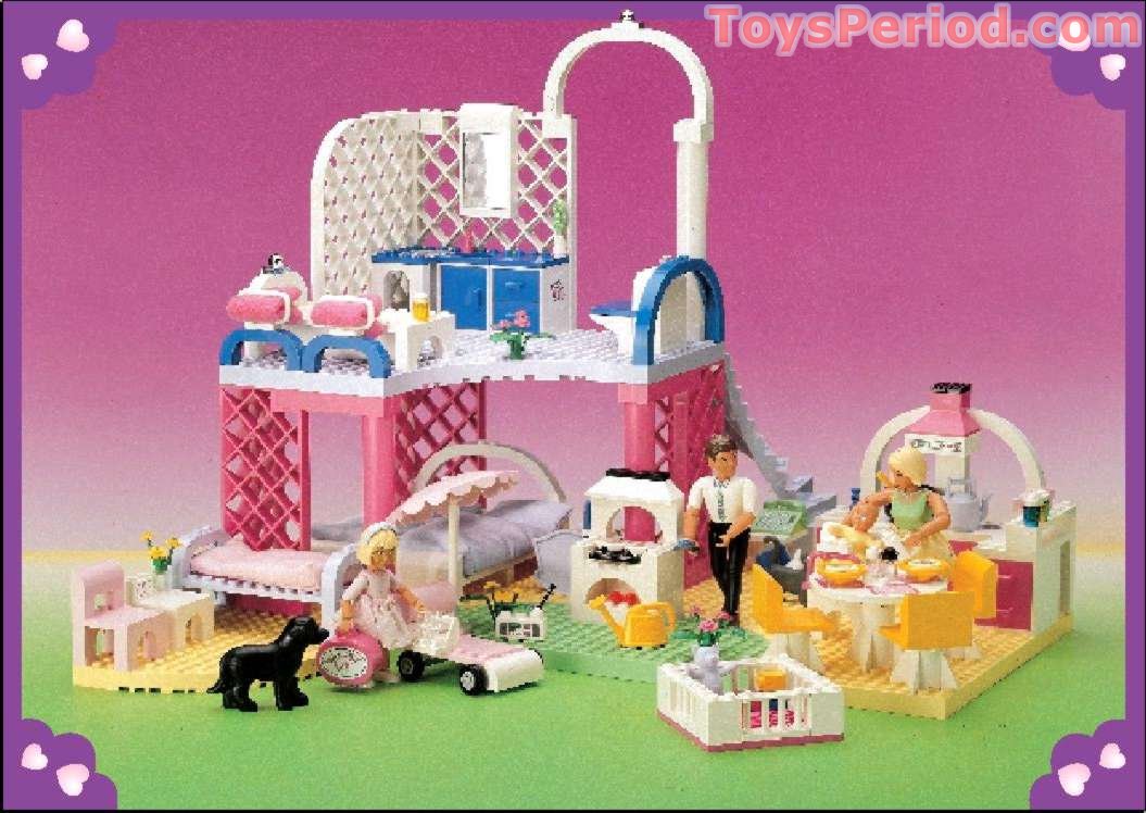 LEGO 5895 Belville Family Villa Instructions and Parts List