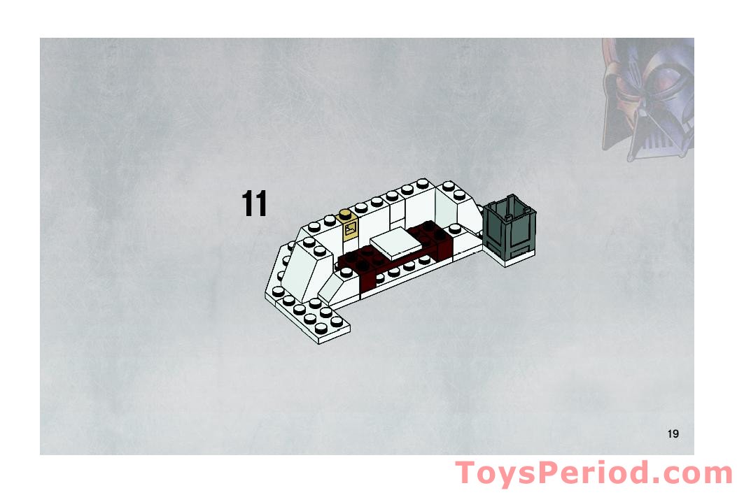 LEGO 7749 Echo Base Instructions and Parts List