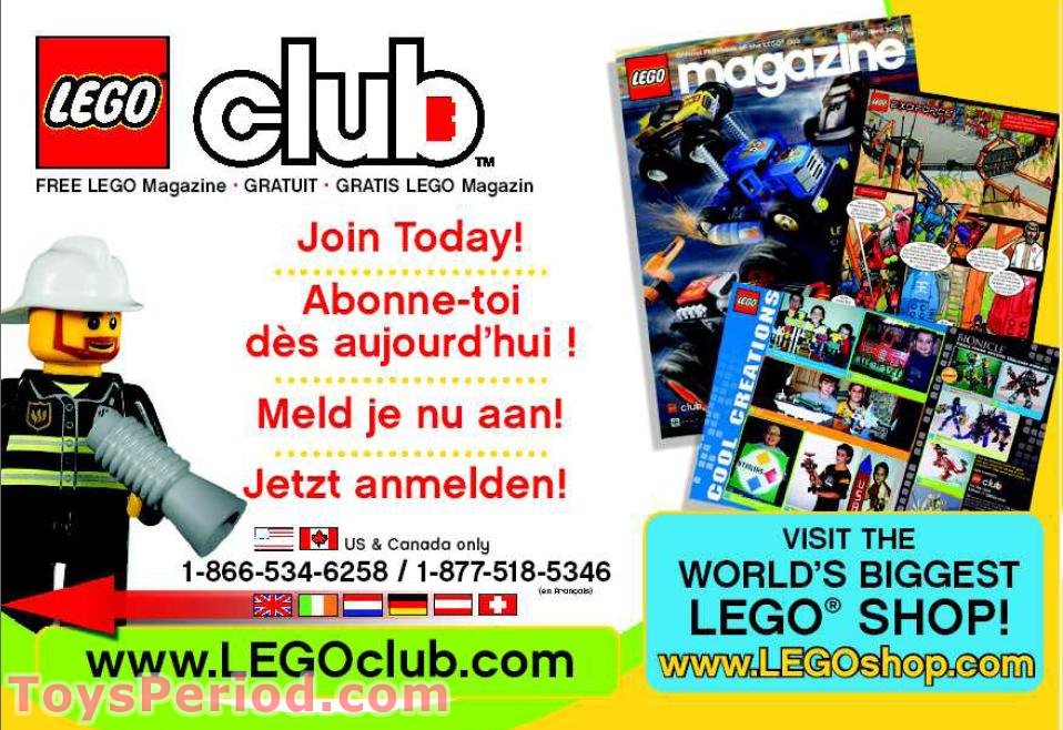 LEGO 7009 The Final Joust Instructions and Parts List