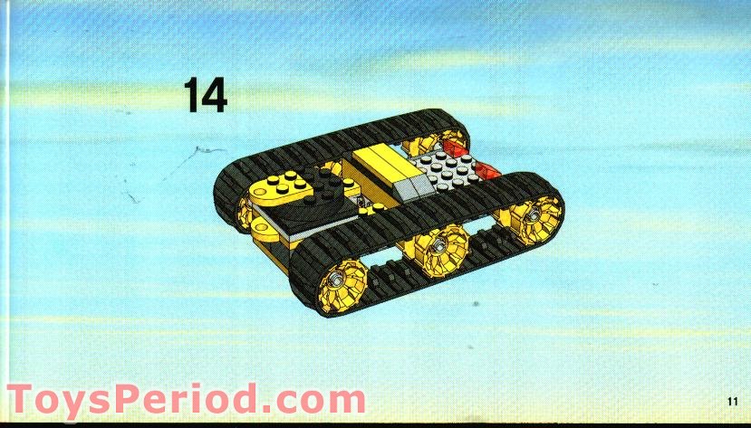 LEGO 7248 Digger Instructions and Parts List