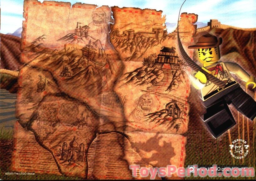 LEGO 7416 Emperor's Ship Instructions and Parts List