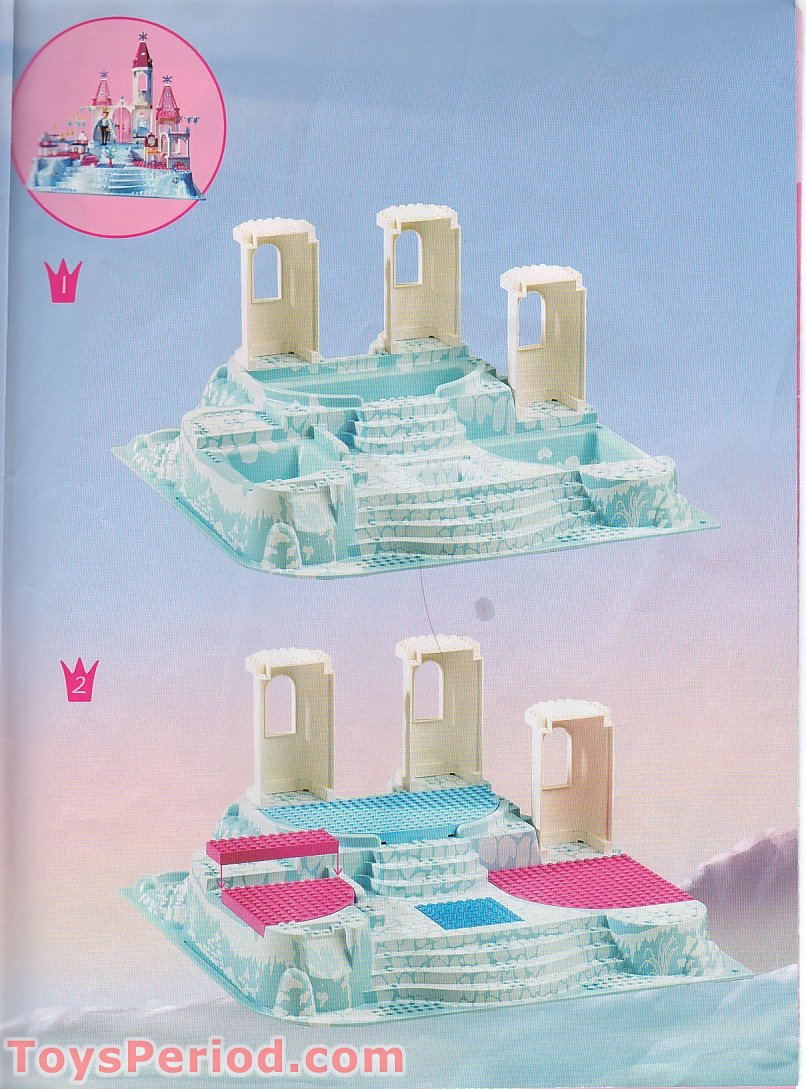 LEGO 7577 Winter Wonder Palace Instructions and Parts List