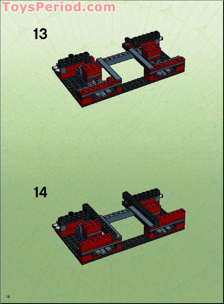 LEGO 8759 Battle of Metru Nui Instructions and Parts List