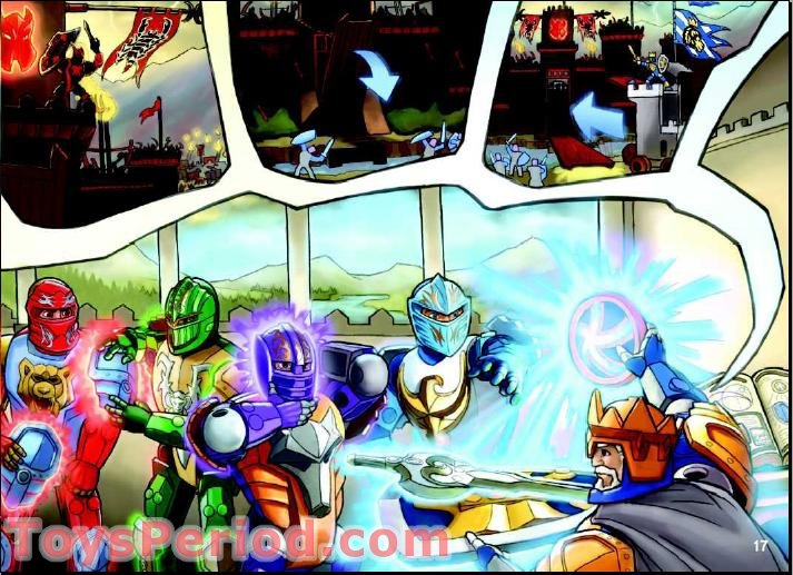 LEGO 8792 Sir Jayko Instructions and Parts List