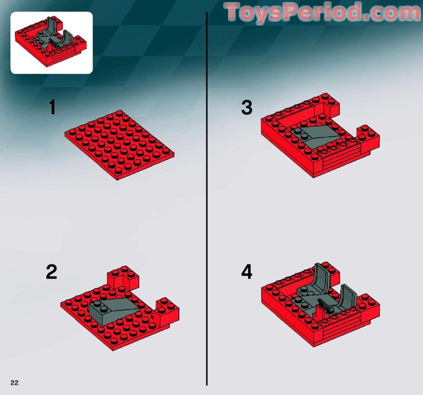 LEGO 8159 Racerxand Taejo Togokahn Instructions and Parts List